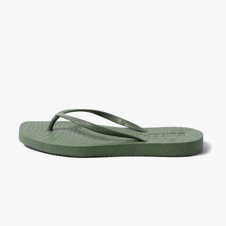 Sleepers Tapered Flip Flops - Green – Rose & Lyons