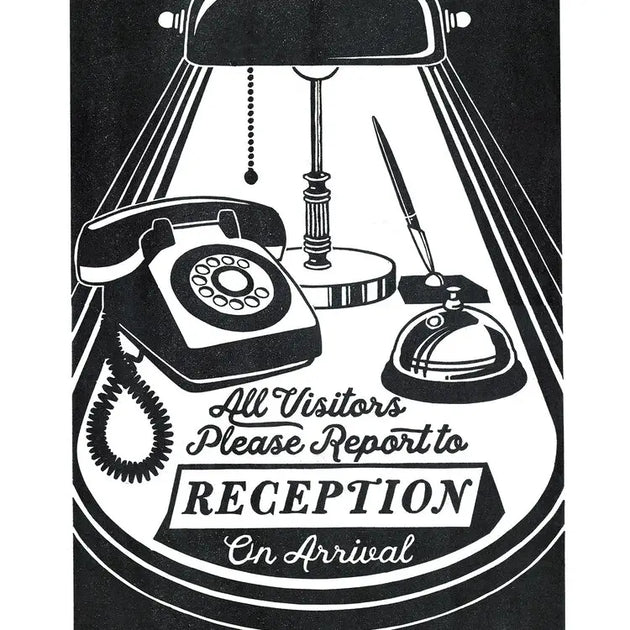 Pressed and Folded Print - Reception – Rose & Lyons